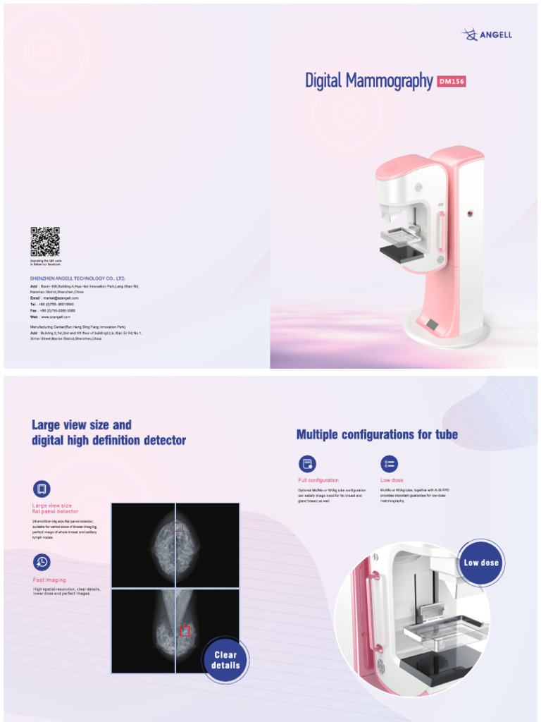 DM156 Mammography Brochure | PDF