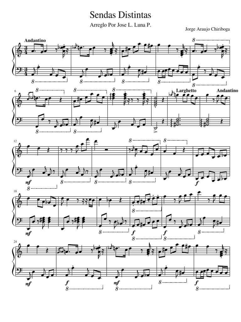 Sendas Distintas | PDF