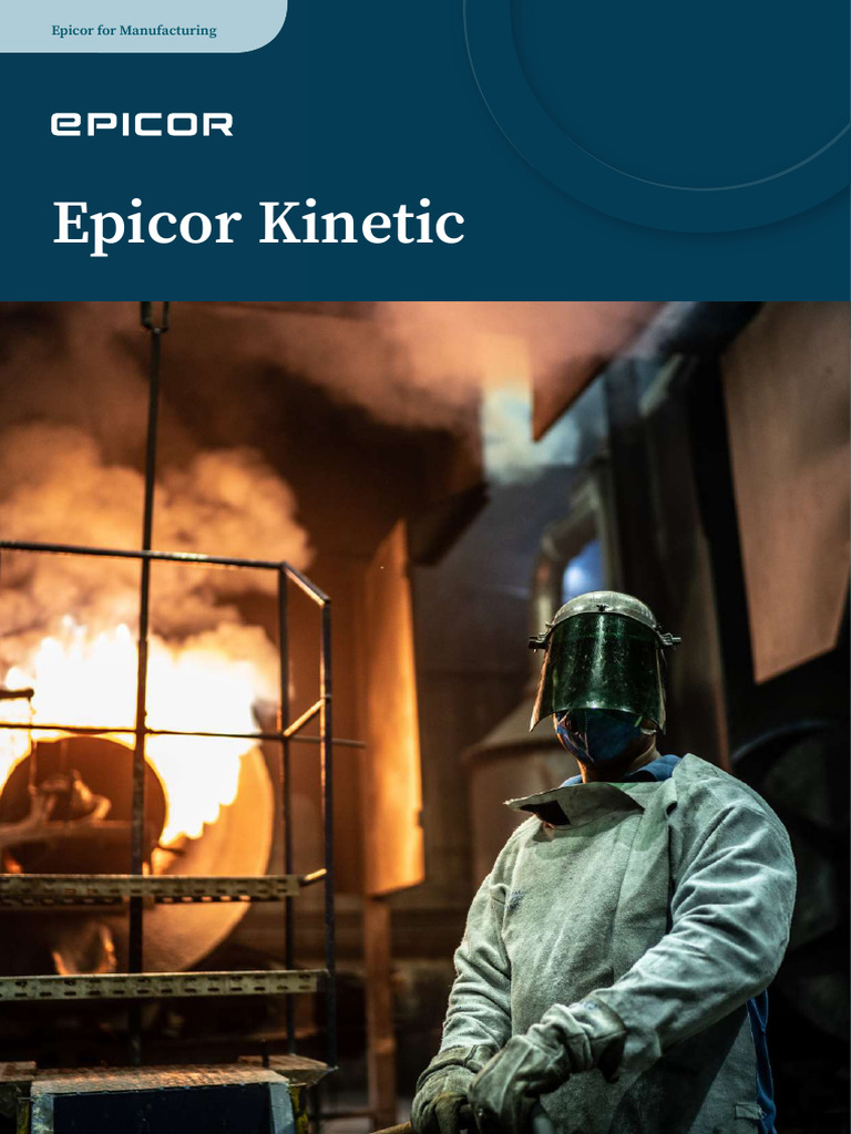 Epicor Kinetic | PDF | Customer Relationship Management | Electronic ...