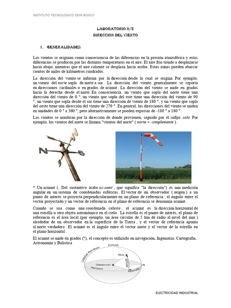 LAB. ENA 2 | PDF | Herida | Azimut