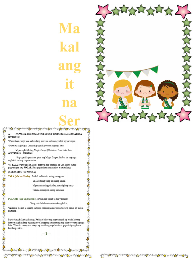 Booklet Seremonya | PDF