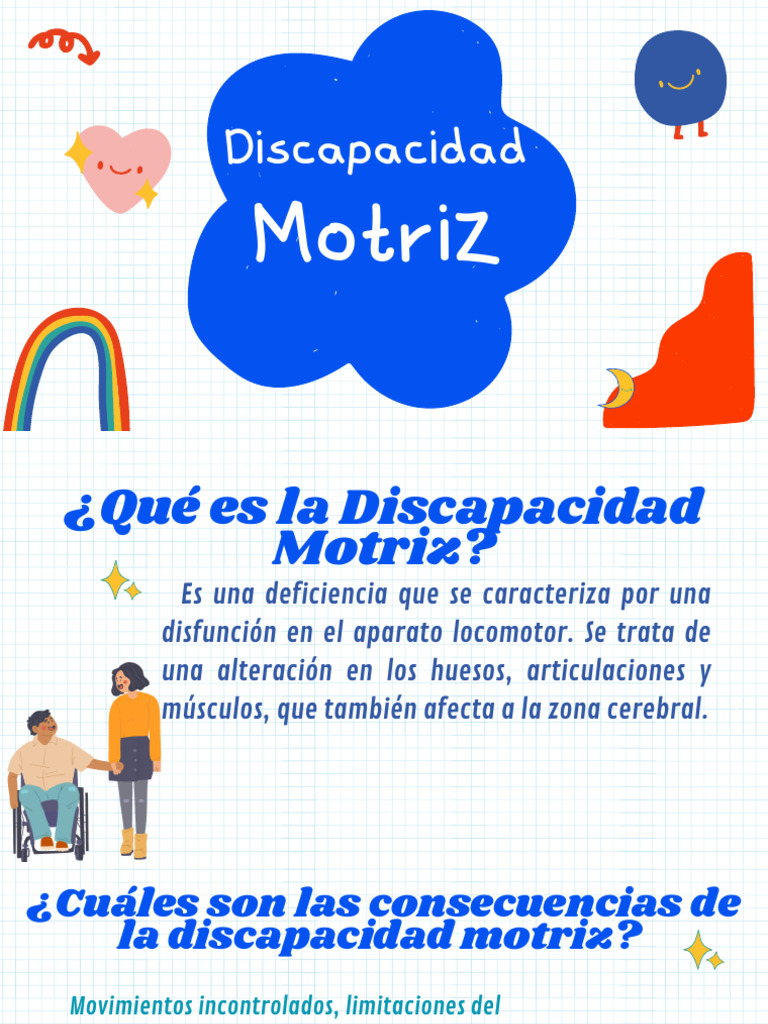 Discapacidad Motriz: Tipos y Causas | PDF | Relaciones personales ...
