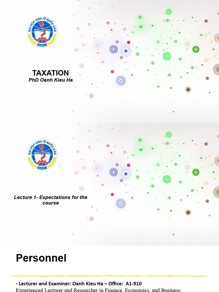 Taxation Chapter 1 | PDF | Taxes | Economies