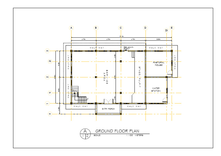 Ground Floor Plan | PDF