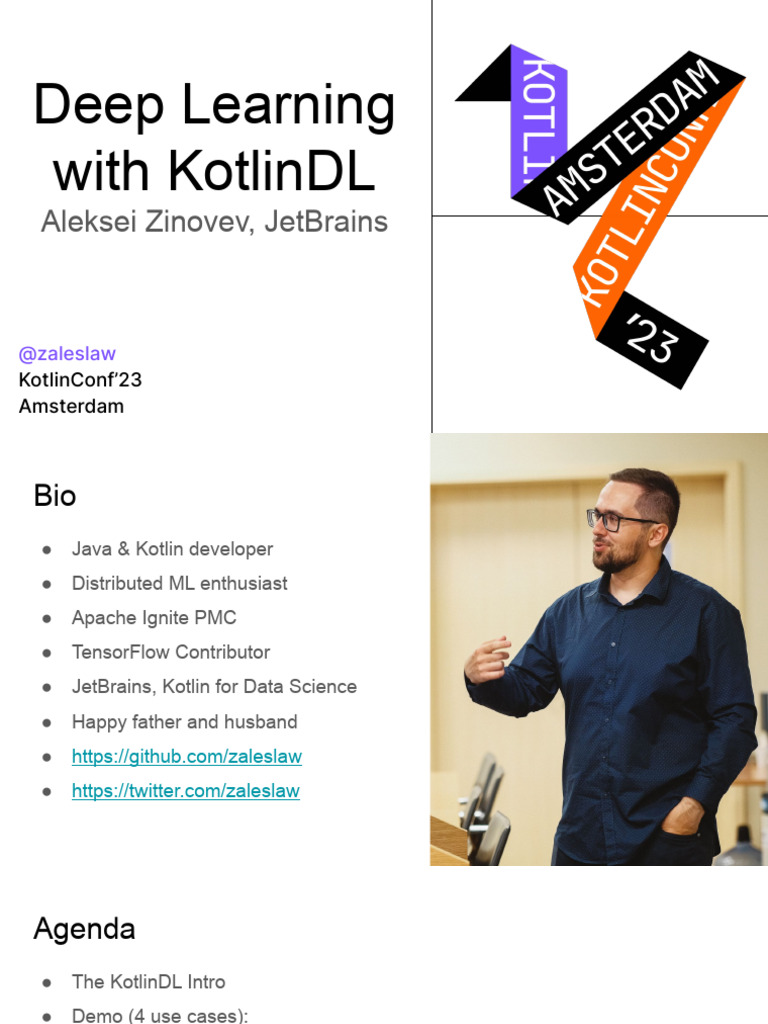 Deep Dive Into Deep Learning With KotlinDL | PDF | Deep Learning | Computing
