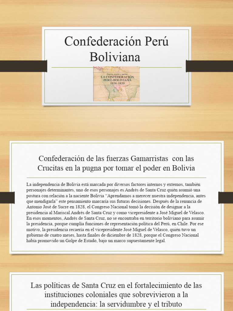 Confederación Perú Boliviana | PDF | Bolivia | Comunidad andina