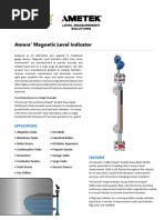 Tank Bridle Level Measurement | PDF | Instrumentation | Radar