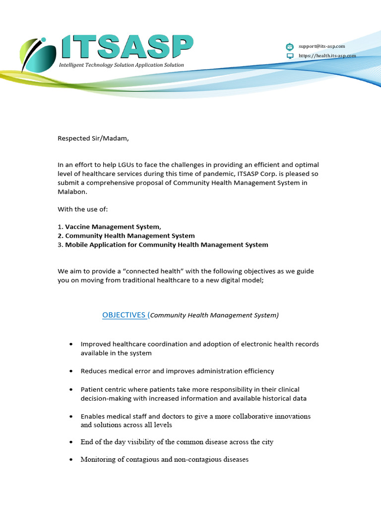 Community Health Monitoring System And Vaccine Management Pdf