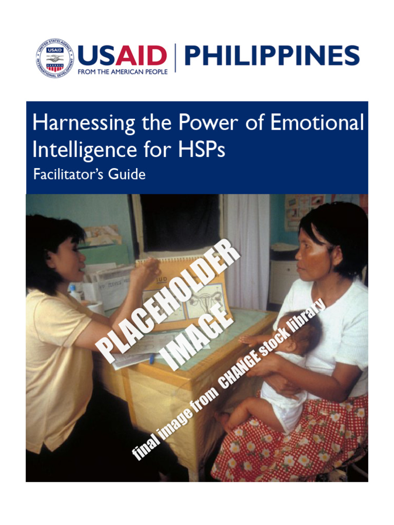 EQ HSPs Faci Guide 0115 Final For TOT | PDF | Emotions | Anger