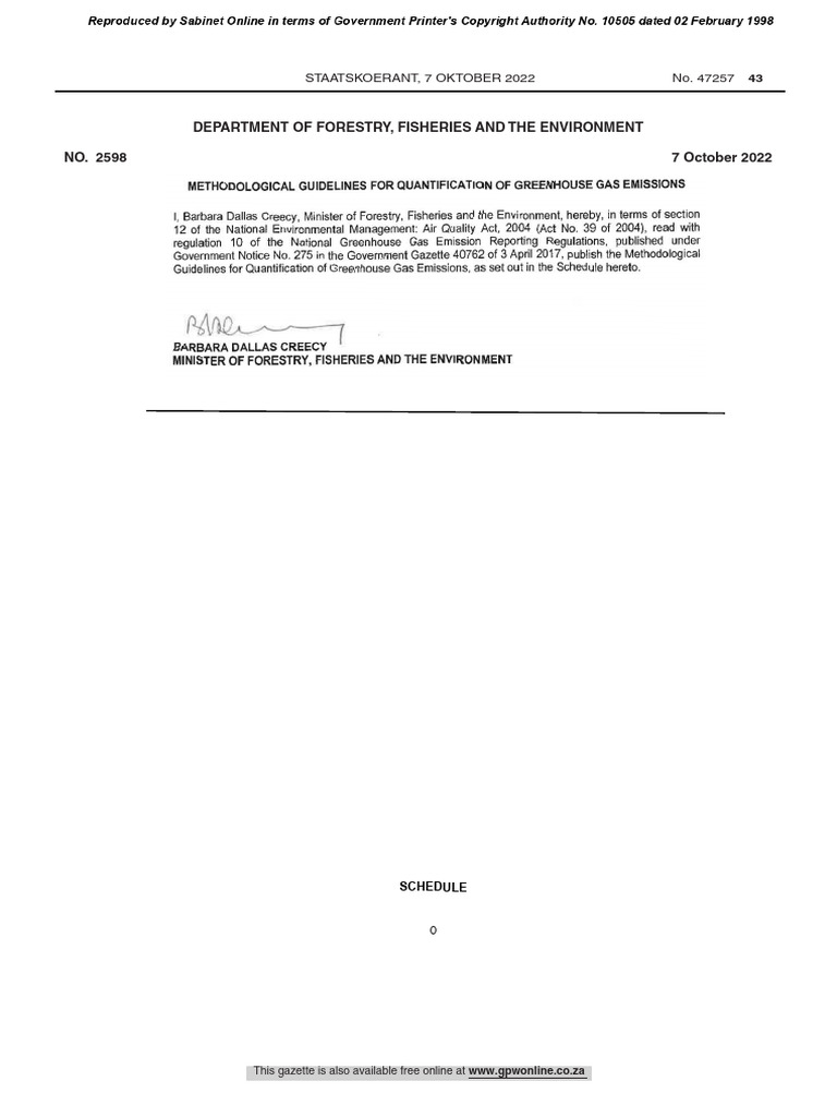 NEMAQA Methodological Guidelines For Quantification of Greenhouse Gas ...