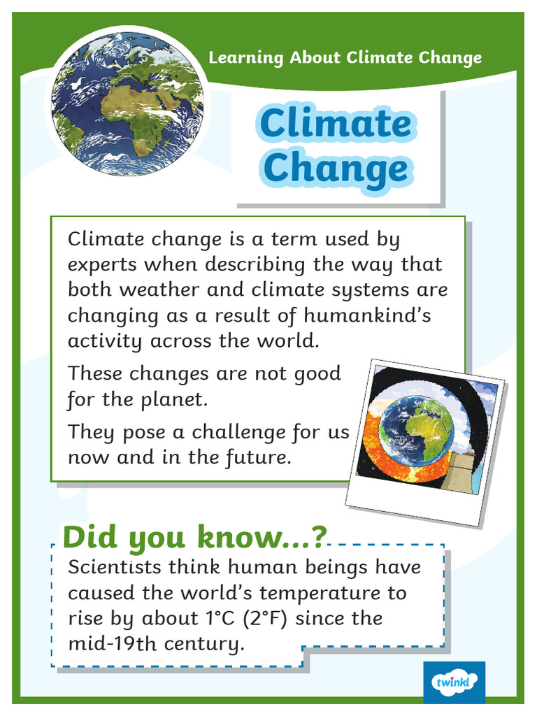 T G 1711535254 Climate Change Information Display Posters - Ver - 2 ...