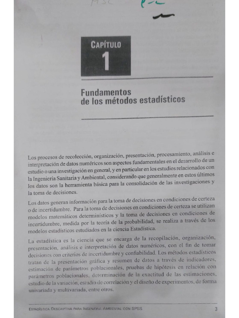 Capitulo1 - Fundamentos de Los Metodos Estadisticos | PDF