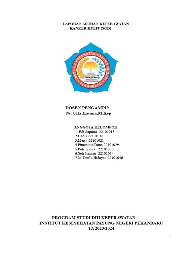 Kelompok 5 Laporan KMB 2 | PDF | Kesehatan Holistik | Sains & Matematika