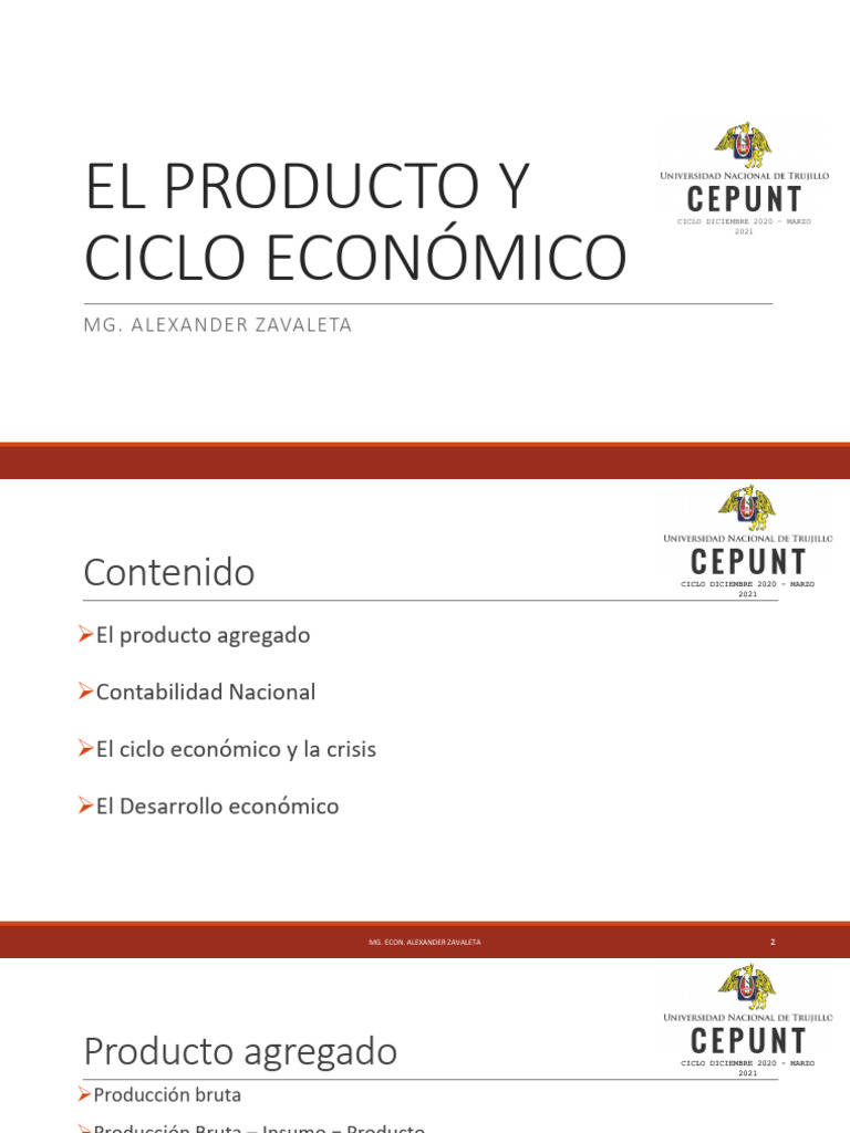 15 El Producto y Ciclo Economico (PRESENT) | Descargar gratis PDF | Producto Interno Bruto ...