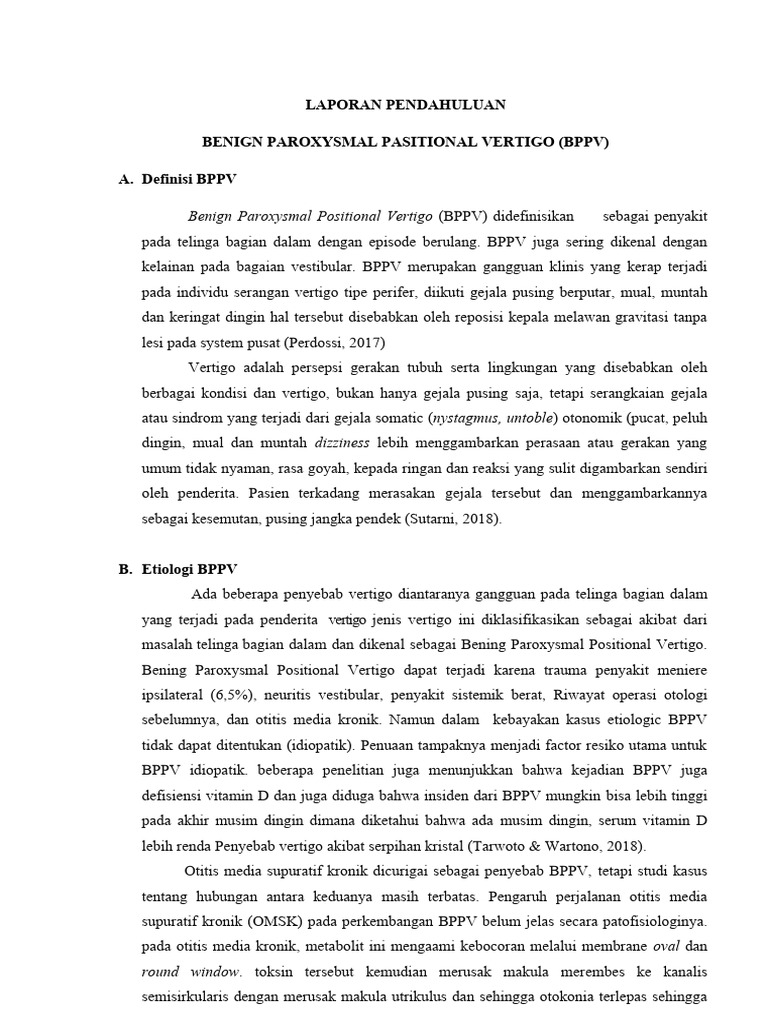 LP BPPV | PDF
