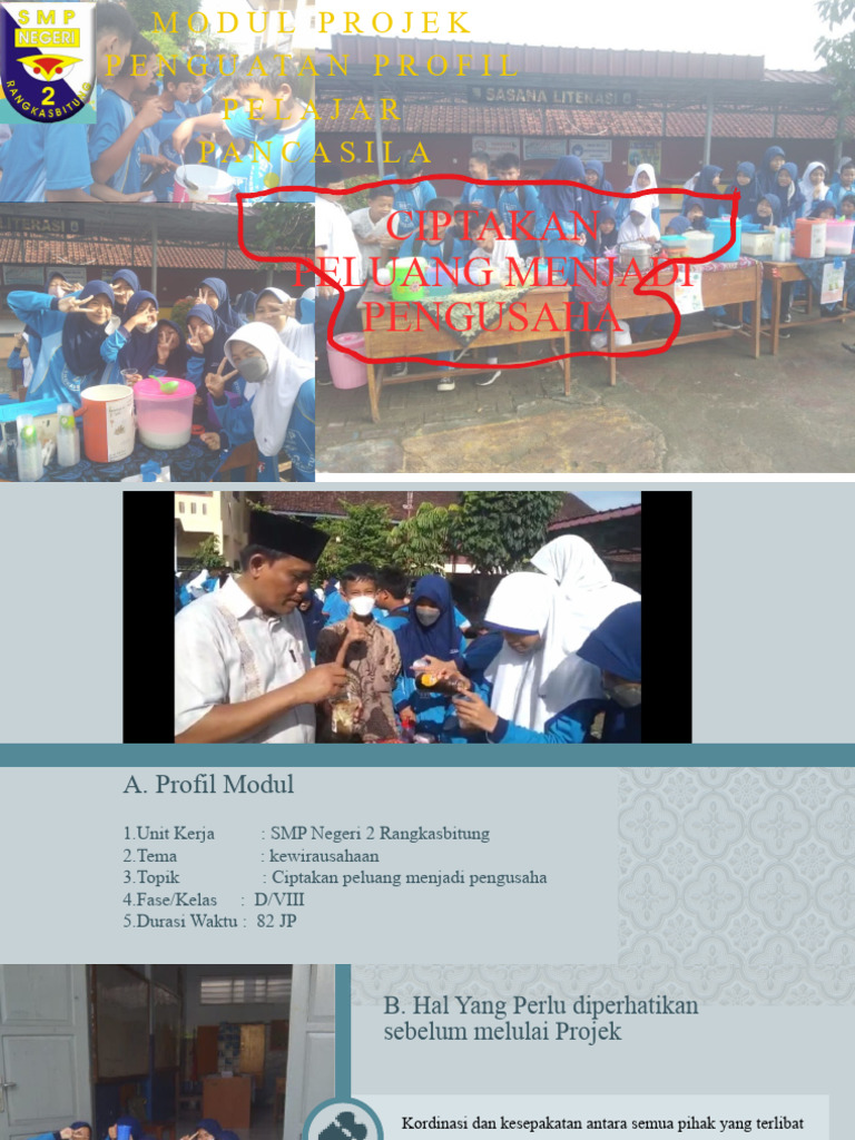 Modul Ajar Projek Penguatan Profil Pelajar Pancasila | PDF