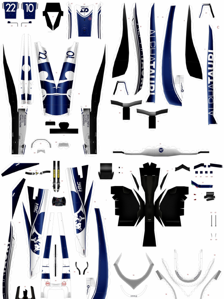 2022 Alpha Tauri AT03 1 24 Sunny 78 | PDF