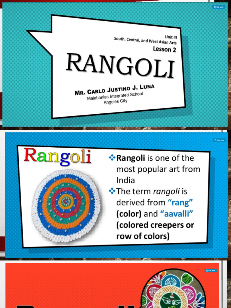 Indian Rangoli | PDF