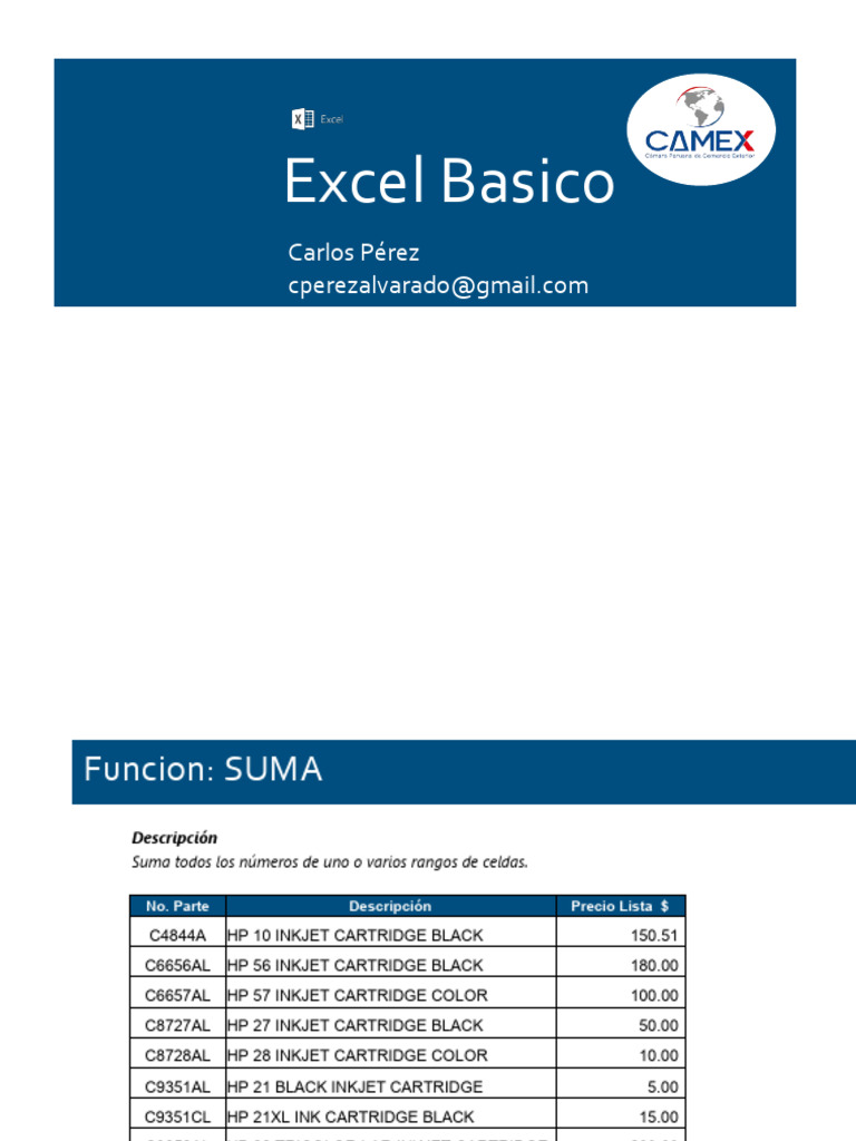 Excel m1 | PDF