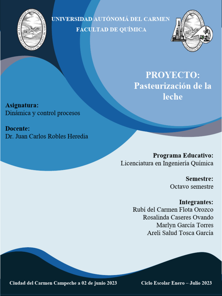 Proyecto de pasteurizacion | PDF | Leche