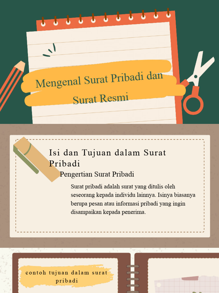 Perbedaan Surat Pribadi dan Resmi | PDF | Karier & Perkembangan
