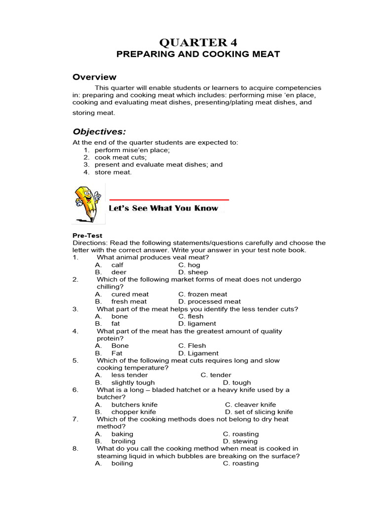 Cooking Techniques for Meat Preparation | PDF | Beef | Grilling