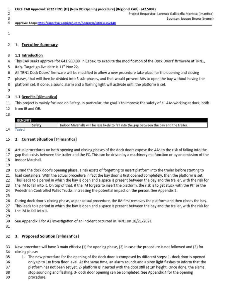 2022 IT TRN1 New DD Opening Procedure 1 | PDF