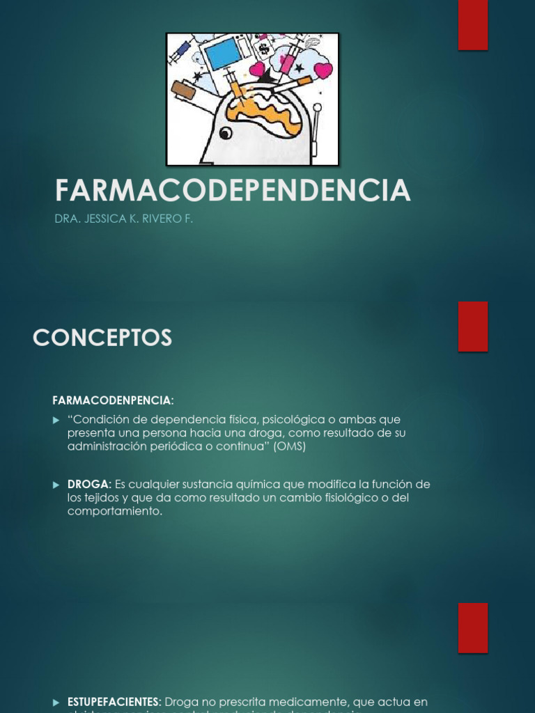 19 Farmacodependencia | PDF | La dependencia de sustancias | Drogas