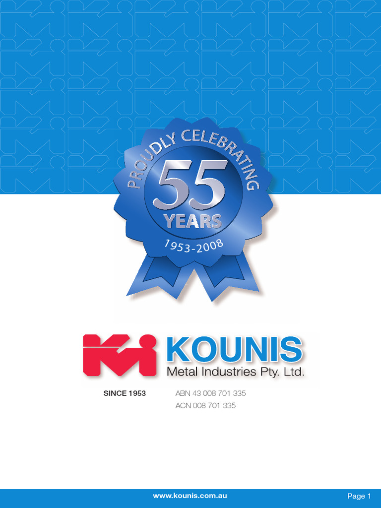 Kounis Catalog 2010 | PDF | Occupational Safety And Health