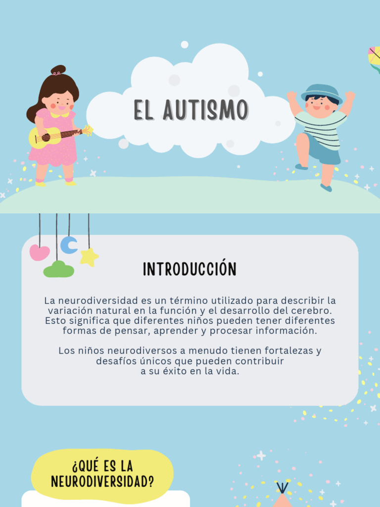 Comprendiendo el Autismo y Neurodiversidad | PDF | Espectro autista ...