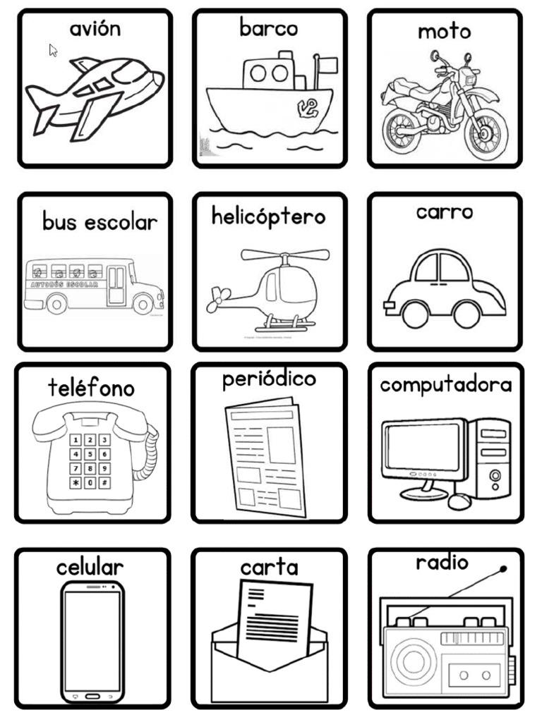 medios de comunicación y transporte | PDF