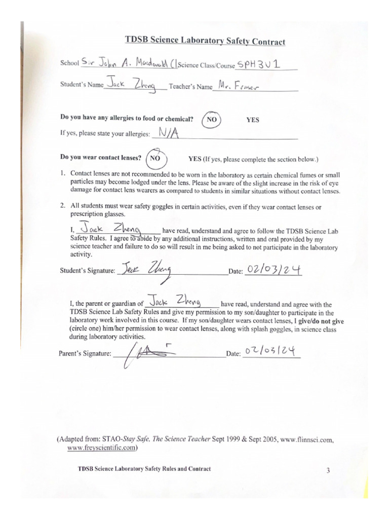 Physics Safety Contract | PDF