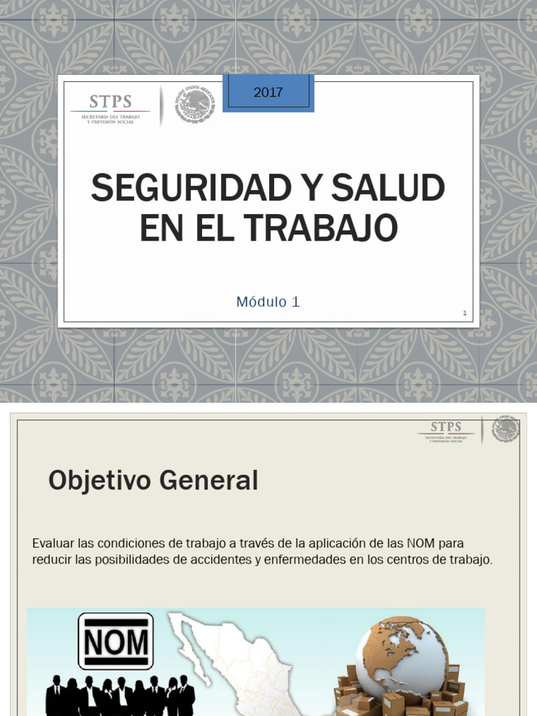 Seguridad y Salud en El Trabajo M1 | PDF | Minería | ruido
