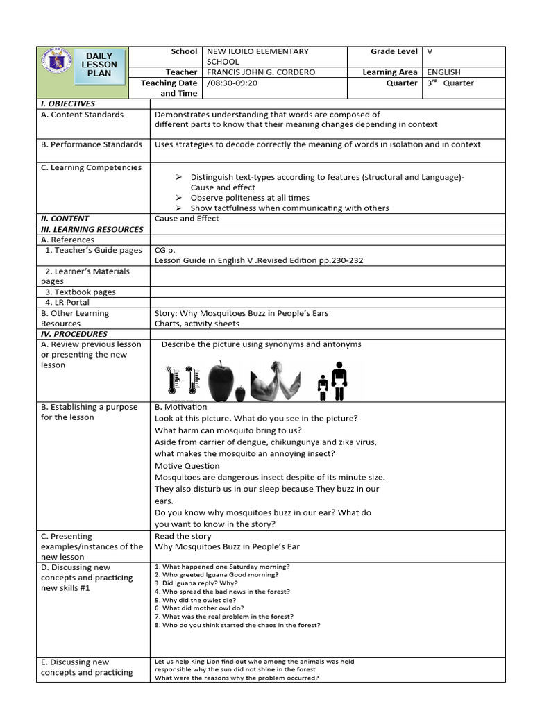 Cot English | PDF | Learning