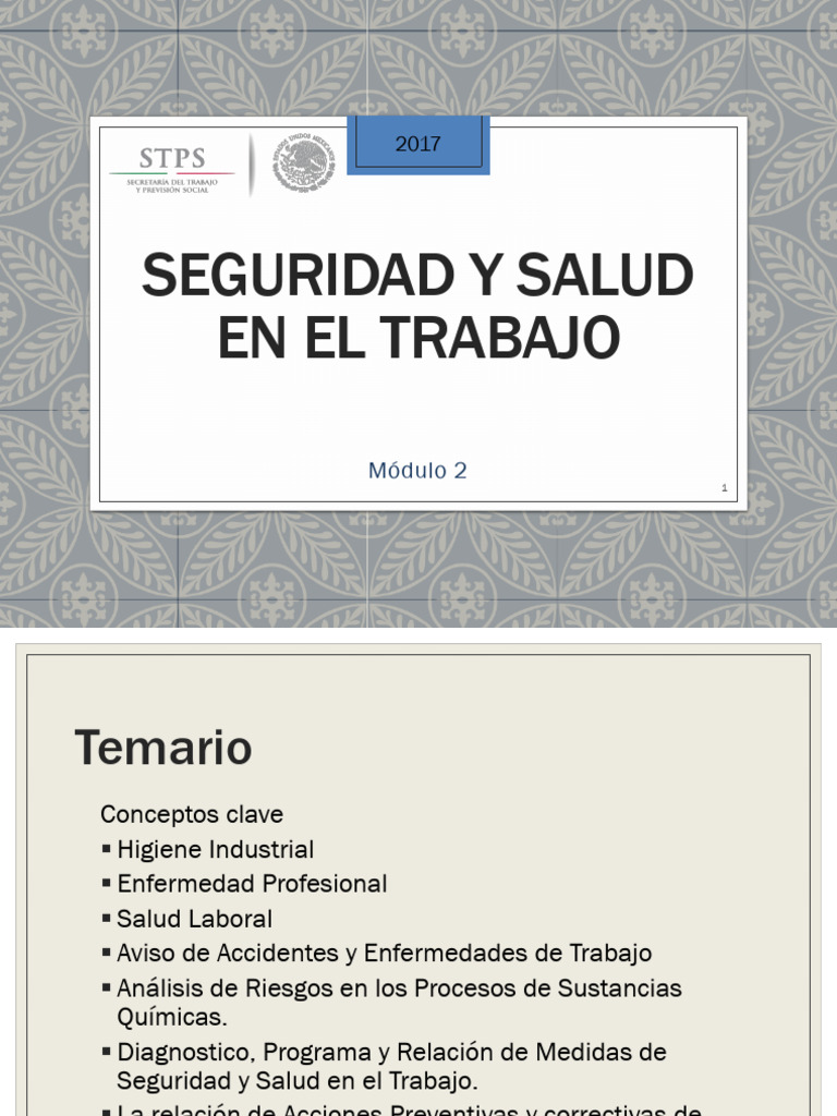 Seguridad y Salud en El Trabajo M2 | Descargar gratis PDF | Seguridad y salud ocupacional ...