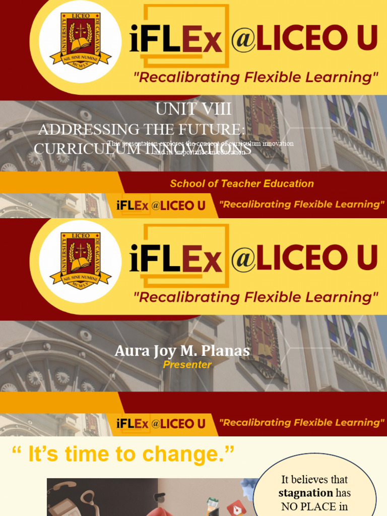 Curriculum Innovation - Aura Joy Planas | PDF | Innovation | Curriculum