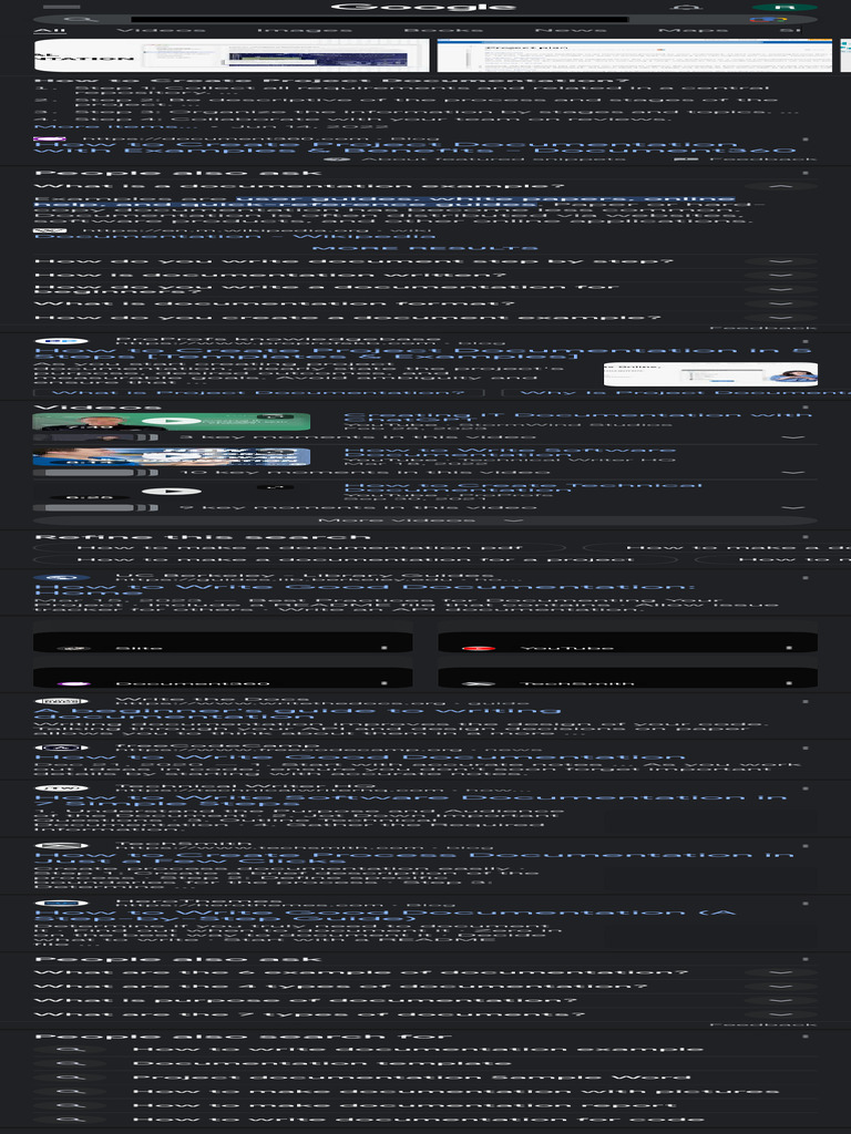 How To Make A Documentation - Google Search | Download Free PDF | Documentation | Written ...