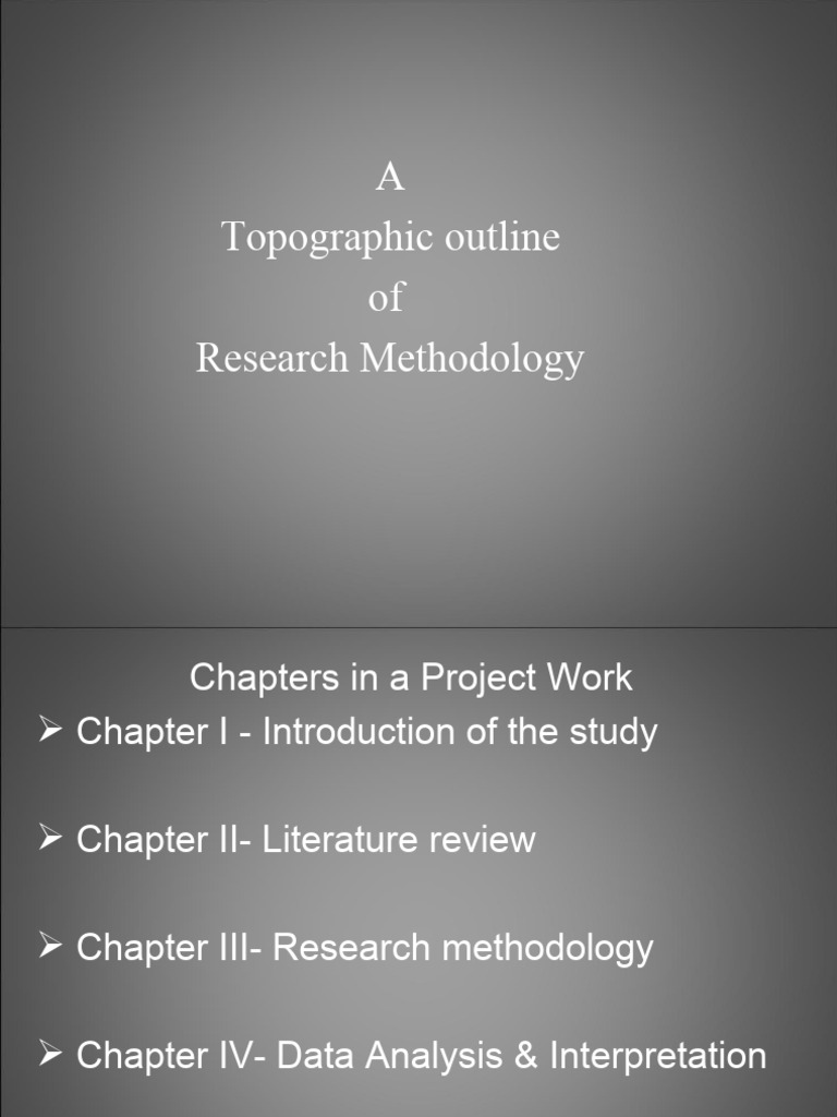 Research Methodology | PDF | Statistics | Methodology