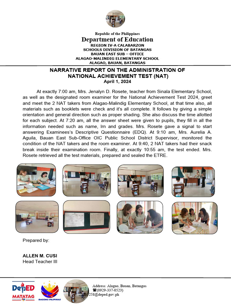 Ames Narrative Report Nat 2024 | PDF