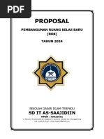 Proposal: Pembangunan Ruang Kelas Baru (RKB) Tahun Anggaran 2024 | PDF