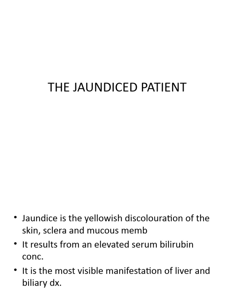 Understanding Jaundice and Bilirubin Disorders | PDF | Medical ...