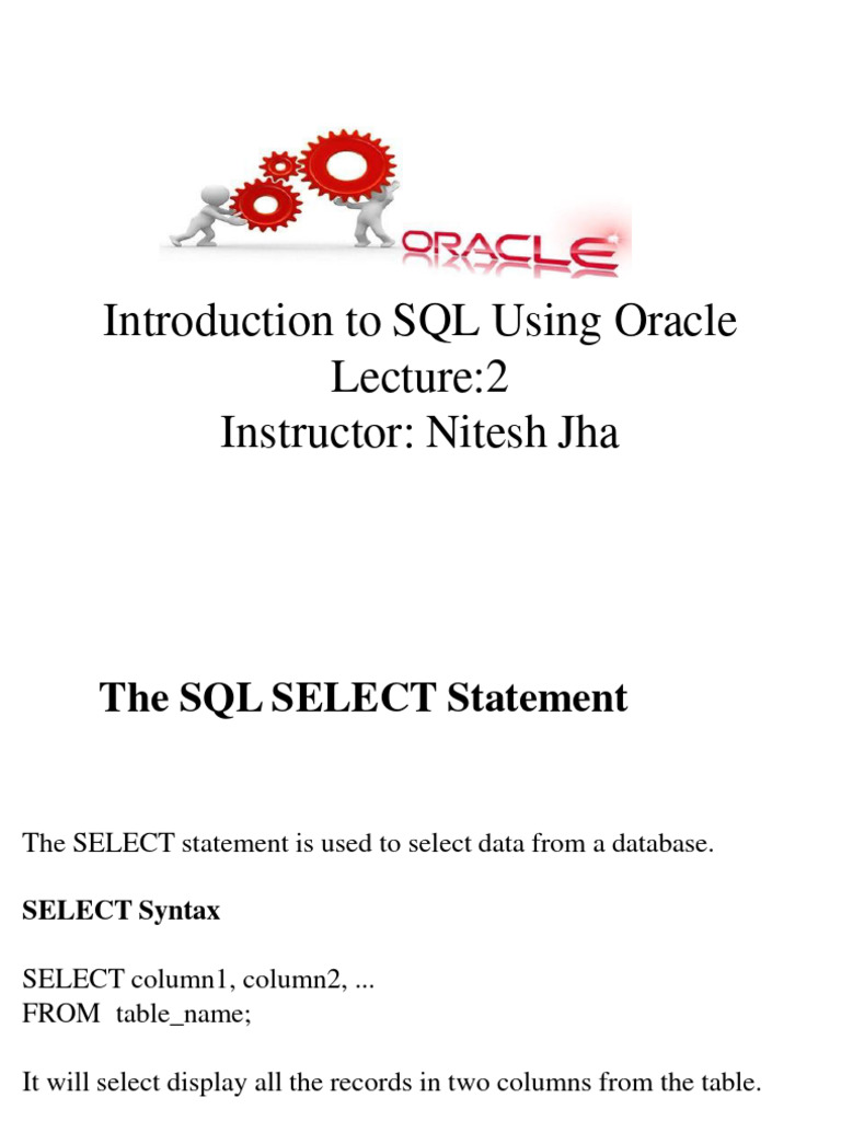 Lab Lect 2 | Download Free PDF | Sql | Table (Database)