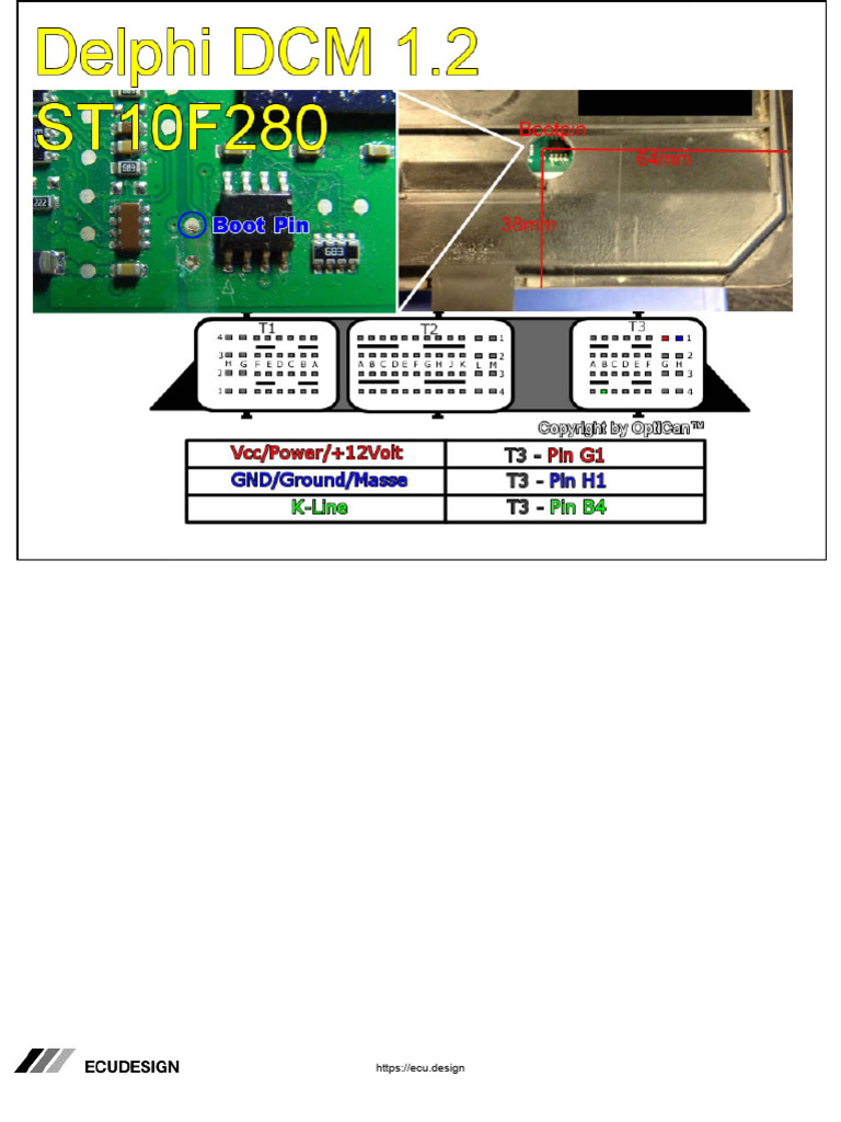 Delphi Dcm1.2 Renault Main Connector | PDF
