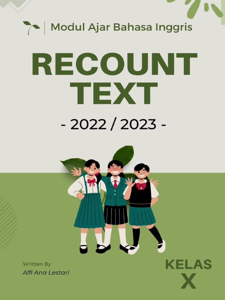 Modul Ajar Recount | PDF
