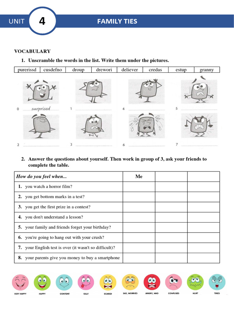 Unit 4 - Reading 2, Vocabulary & Grammar | PDF