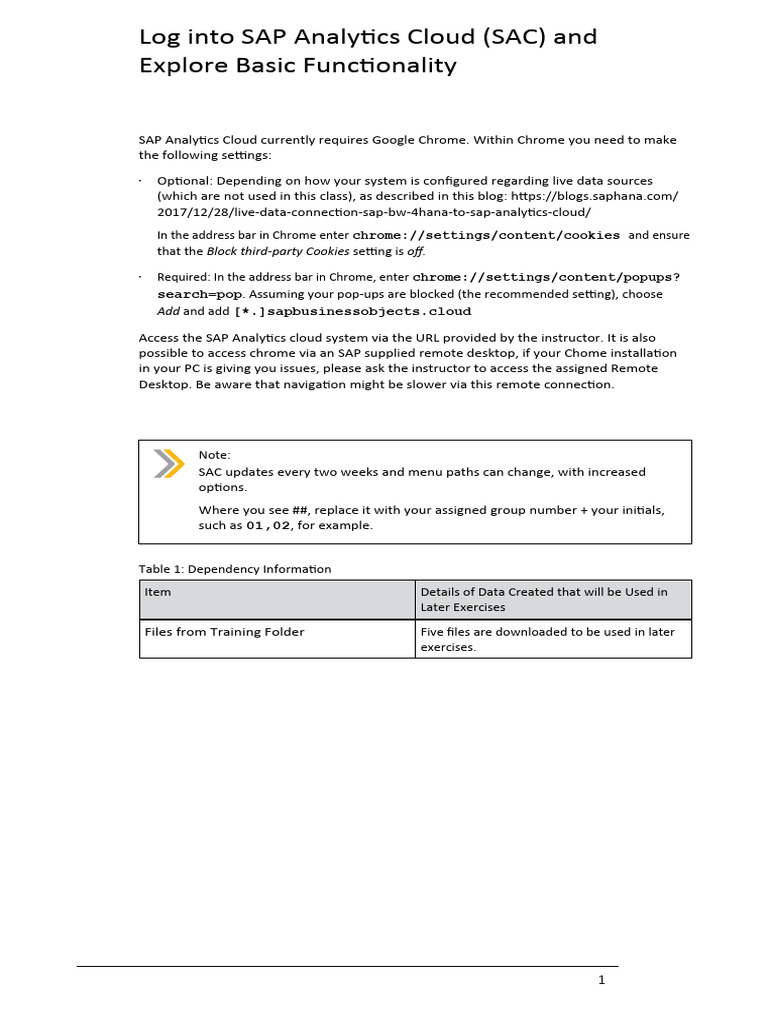 1 - Log Into SAP Analytics Cloud | PDF | Icon (Computing) | Computer File