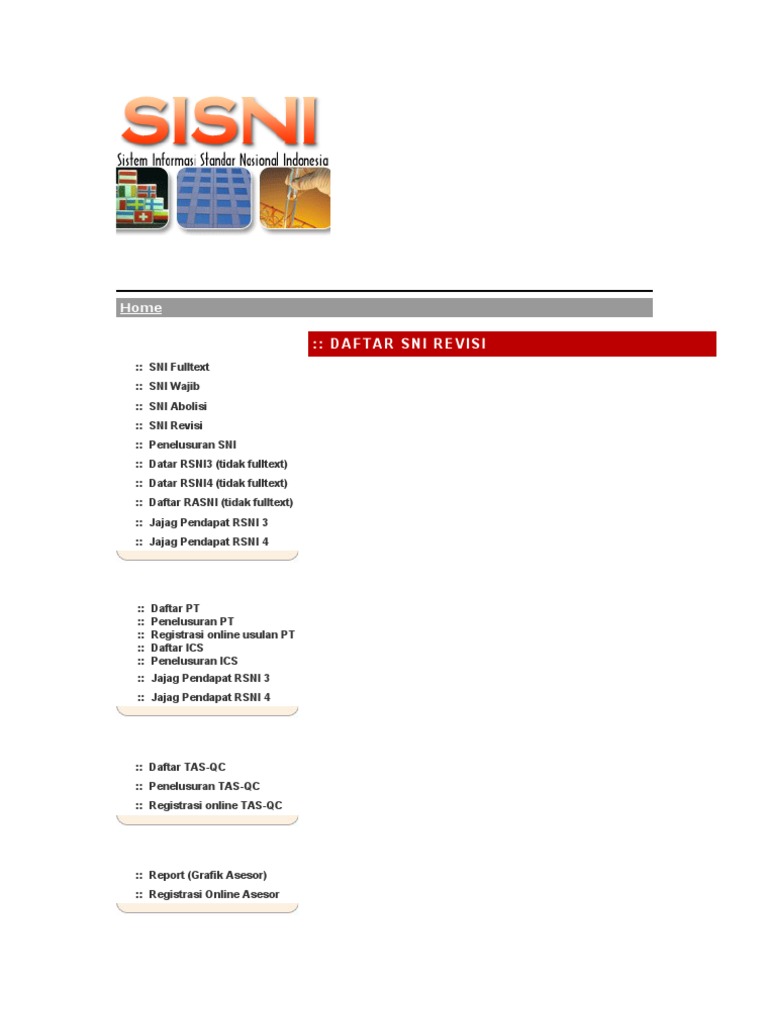 SNI | PDF
