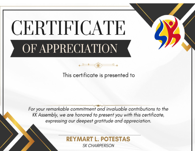Certificate of KK ASSEMBLY | PDF