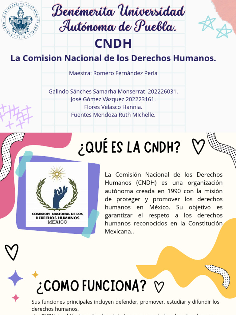 Funciones y Objetivos de la CNDH | PDF | Justicia | Crimen y violencia