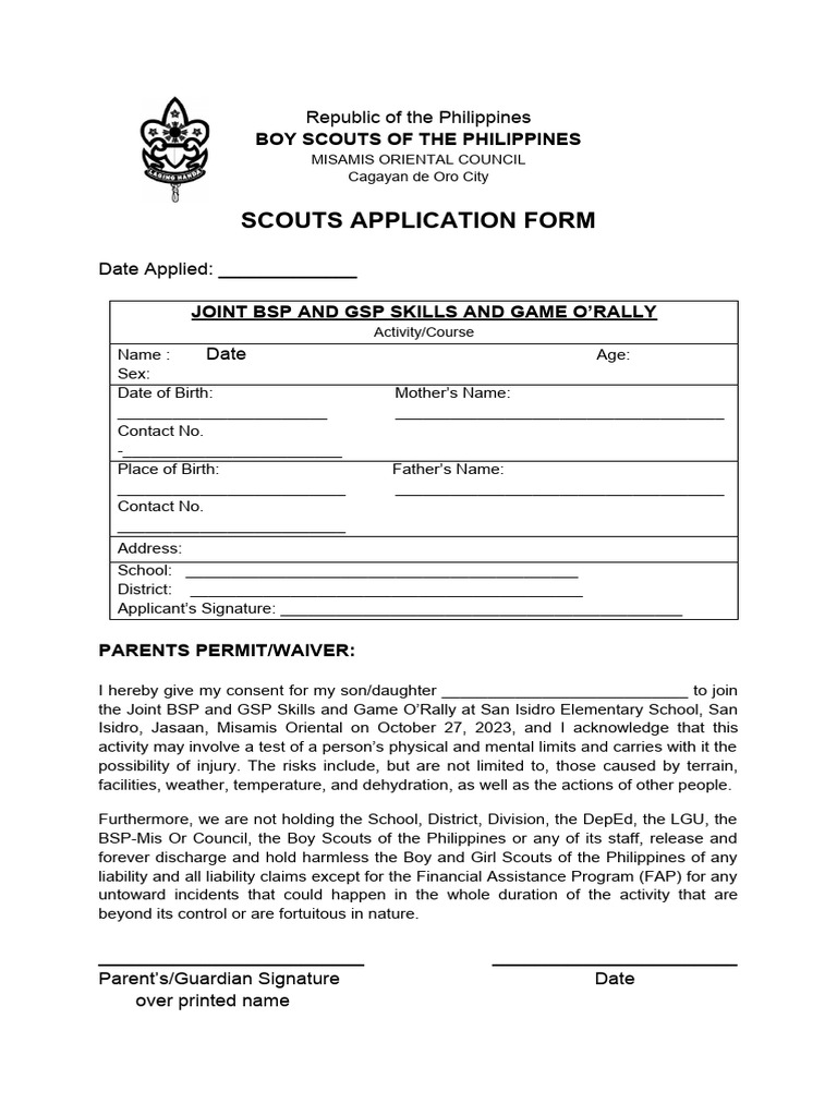 Joint BSP and GSP Skills and Game O'Rally | PDF | Career & Growth | Social Science